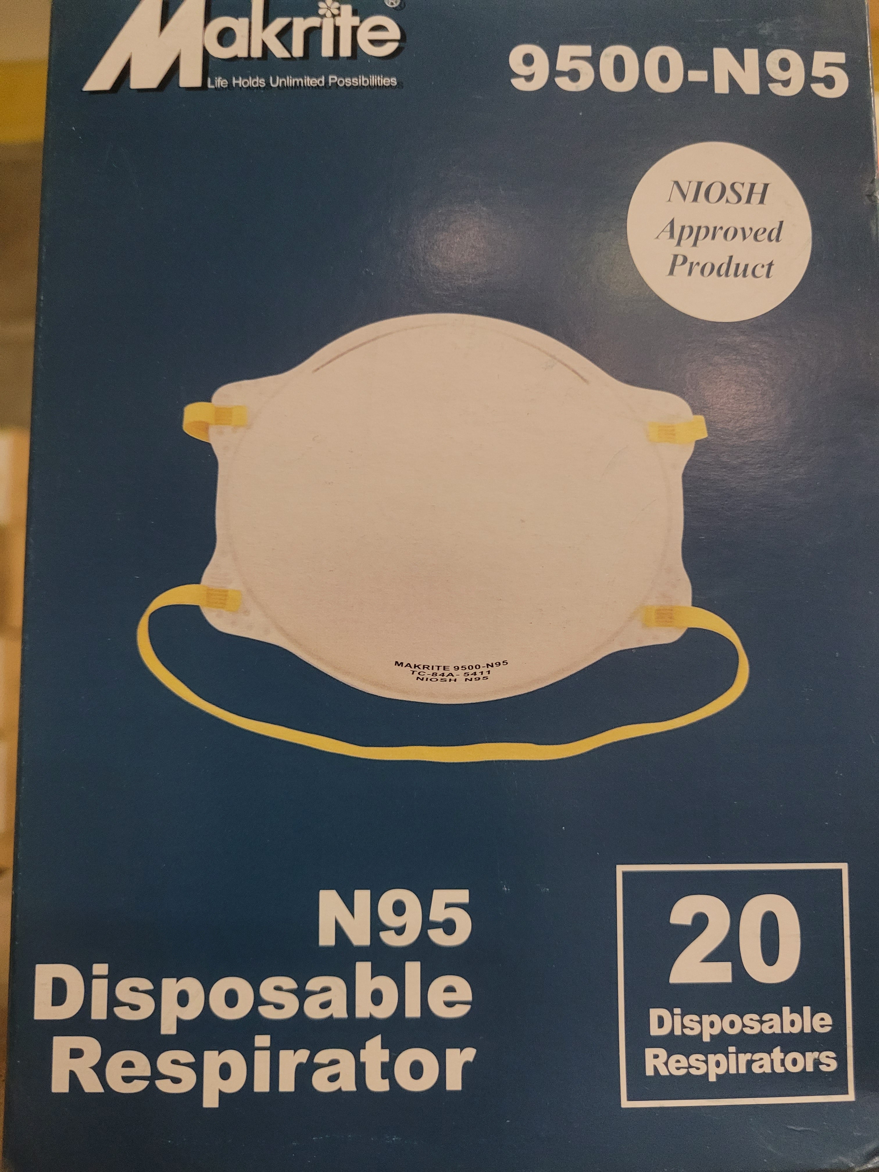 N95 NIOSH APPROVED MASKS (20) – Tex Euro Industrial Sales Ltd.