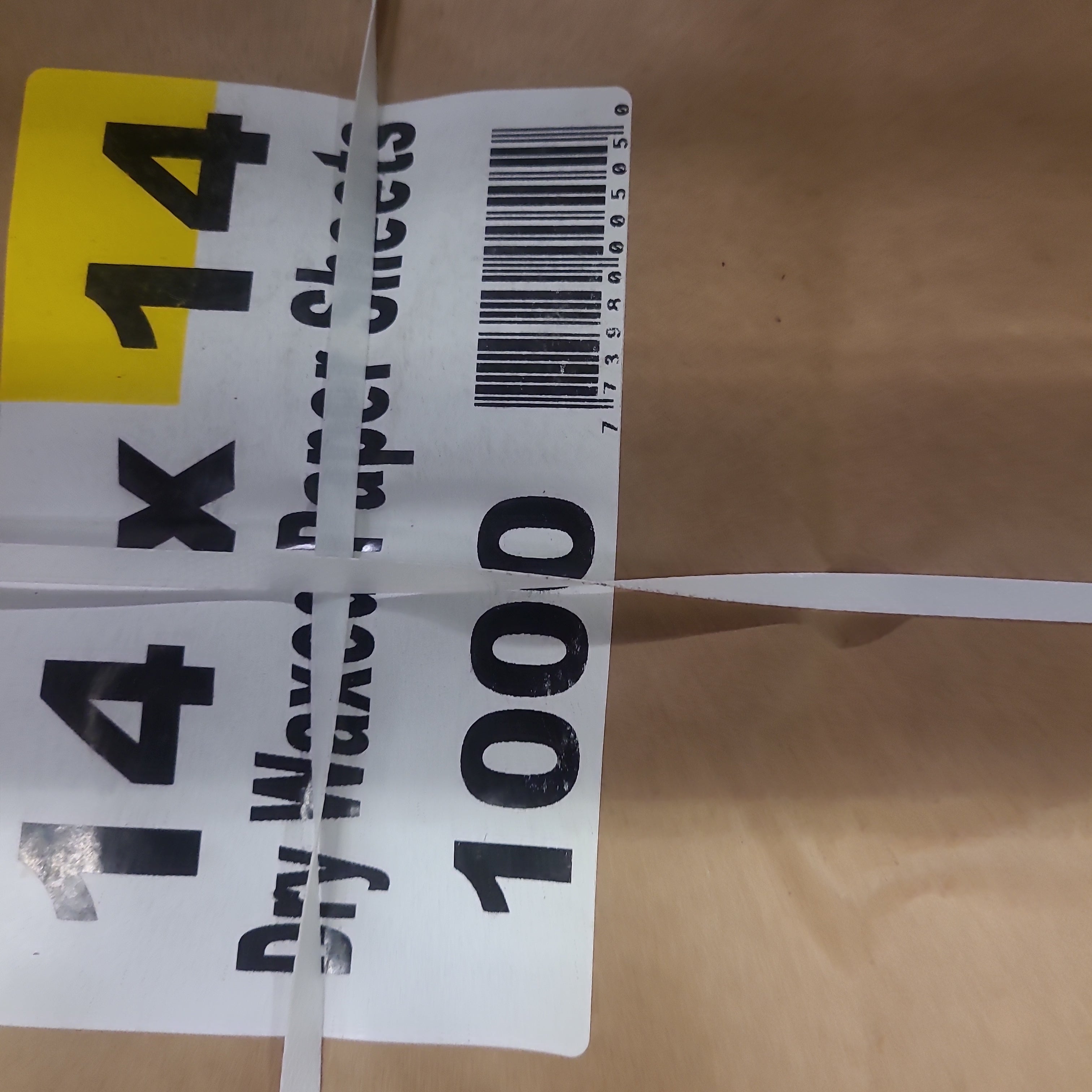 14x14 DRY WAX PAPER (1000/BUNDLE) – Tex Euro Industrial Sales Ltd.