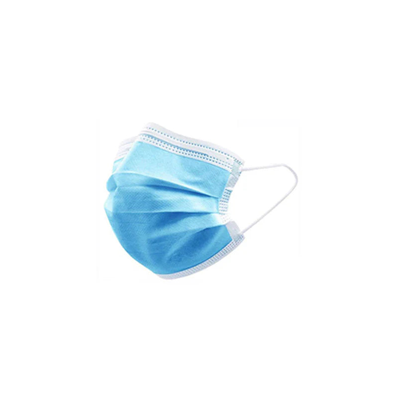 MASKS 3 LAYER MEDICAL LEVEL 2 DISPOSABLE BLUE (50) – Tex Euro ...