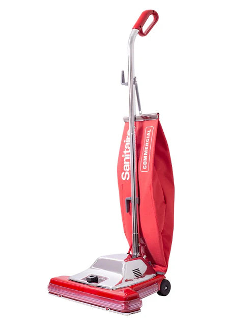 SC899H 16" RED SANITAIRE UPRIGHT VACUUM W. BAG 🇺🇲 – Tex Euro Industrial ...