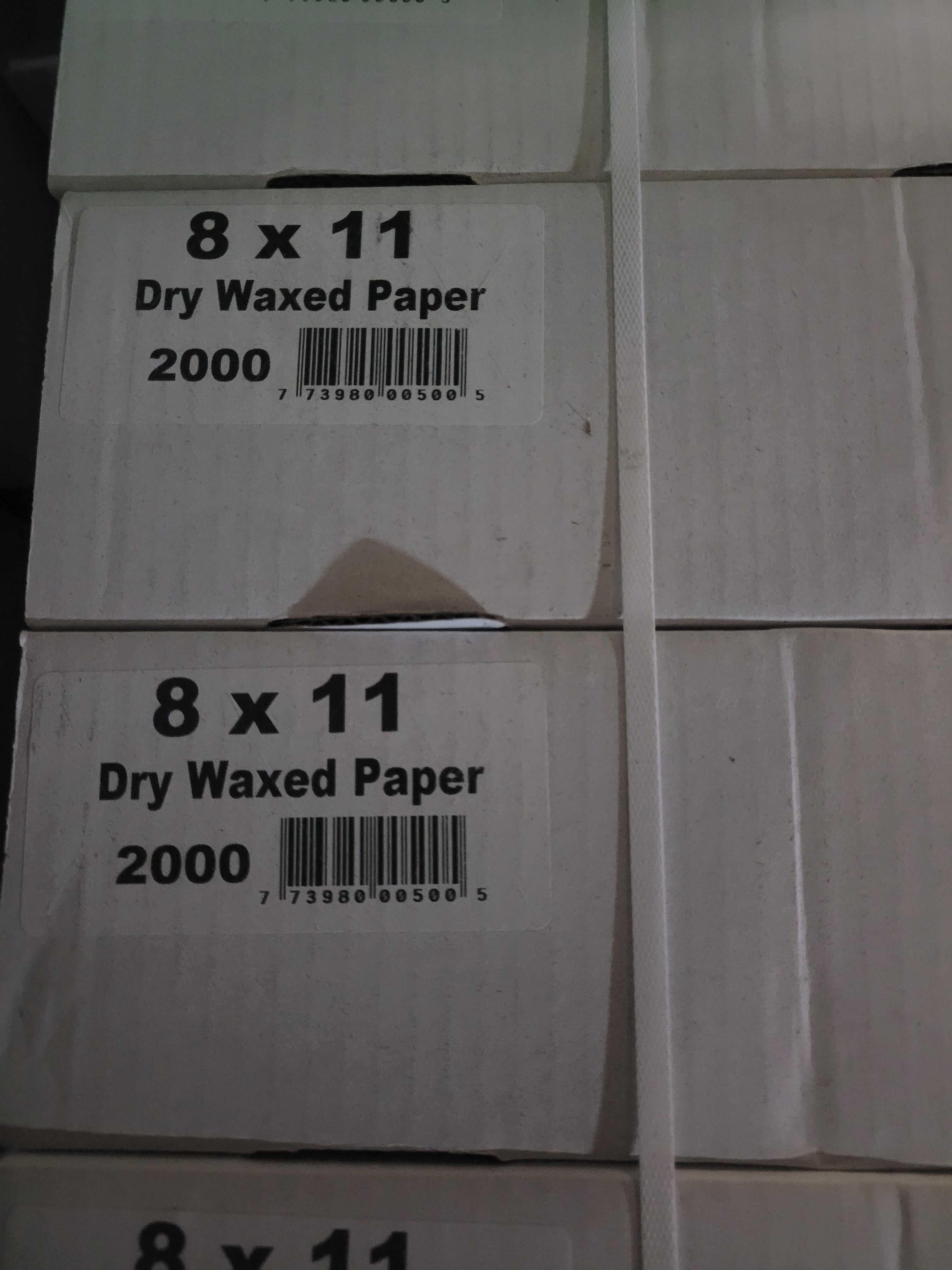 8X11 SCALE/WAX PAPER (2000/BOX) – Tex Euro Industrial Sales Ltd.